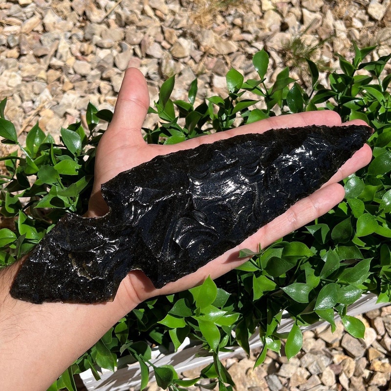Obsidian Arrowheads - Etsy