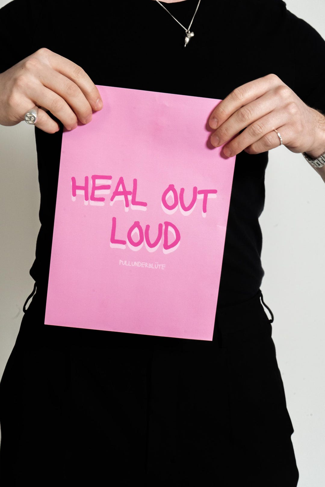 Poster "heal Out Loud" - Etsy