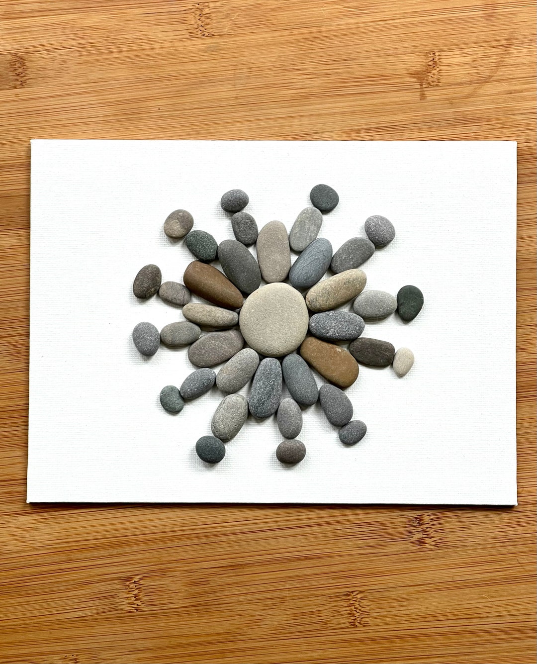 Pebble Art - Sunburst - Etsy