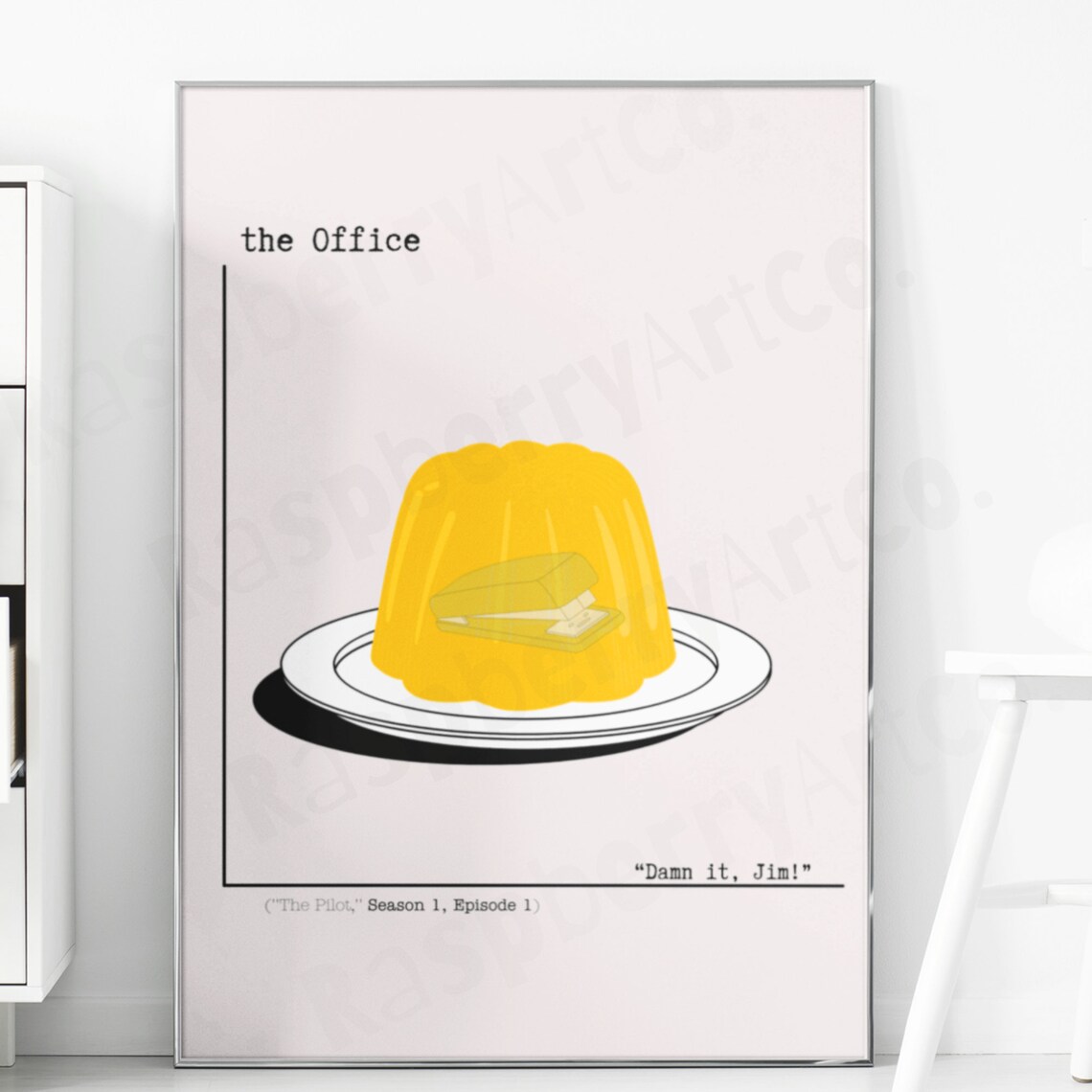 Stapler in Jello Print, Printable Wall Art, the Office Poster, Funny ...