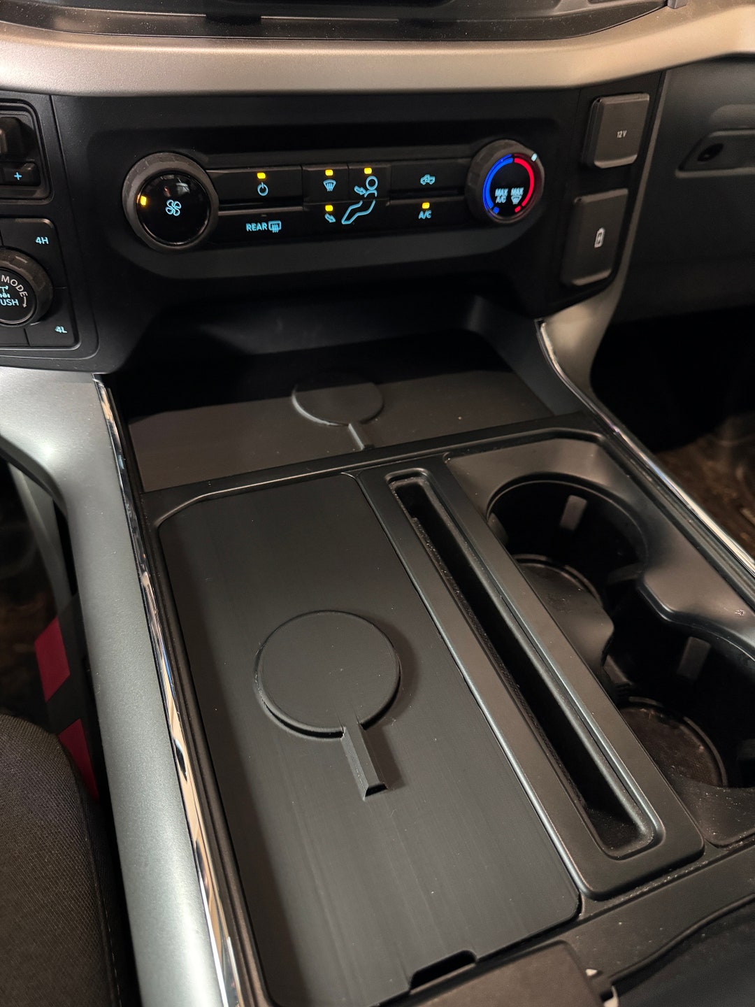 2021 F-150 Custom Center Console Plates Drivers Side Compartment - Etsy ...