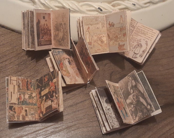Printable Mini Book Fairy Tales 1:12 - Etsy Canada