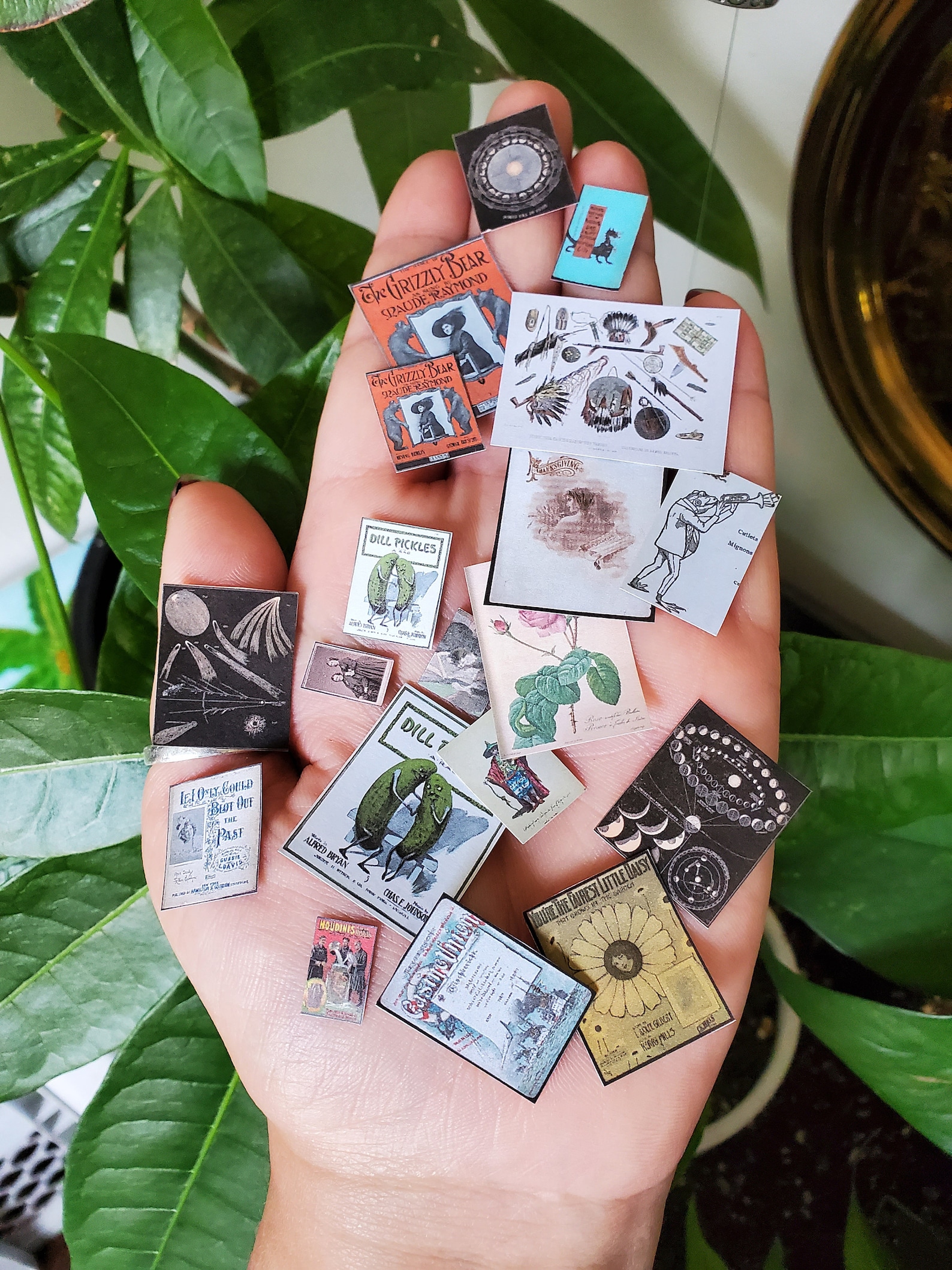 Printable Mini Pictures (public Domain/copy Right Free) - Etsy