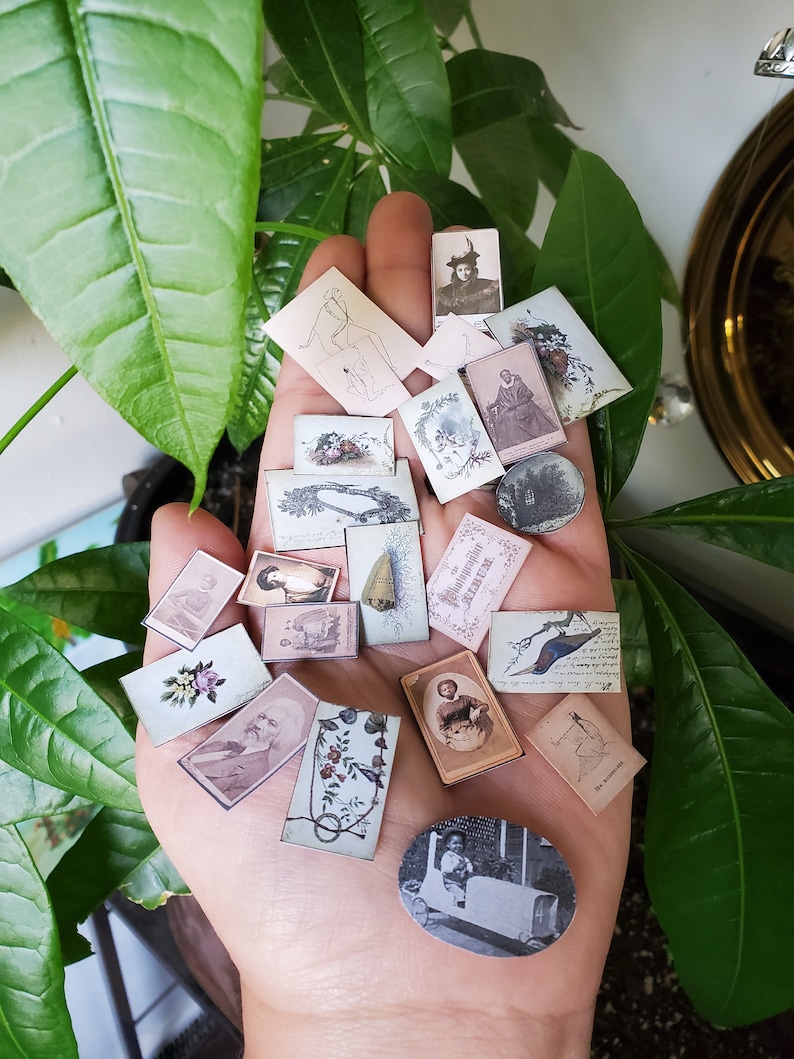 Printable Mini Pictures (public Domain/copy Right Free) - Etsy