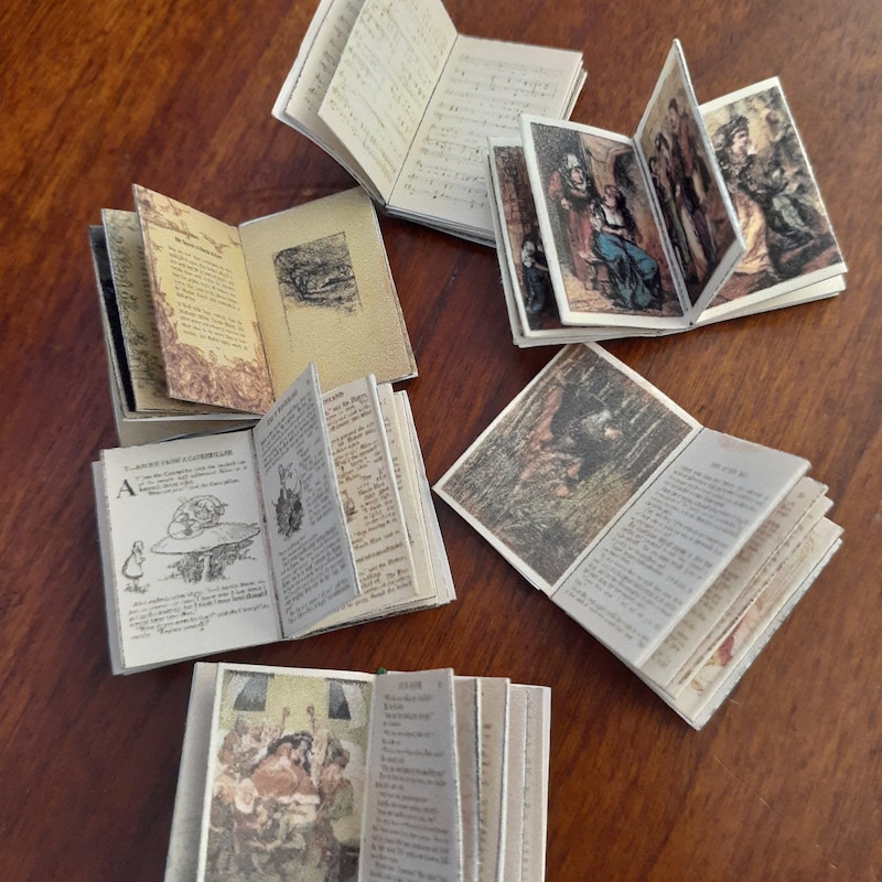 Mini Book - Etsy
