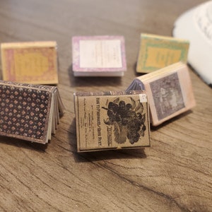 Printable Mini Books- 6 Botany/greenhouse Books 1:12 Scale in 3 Sizes ...