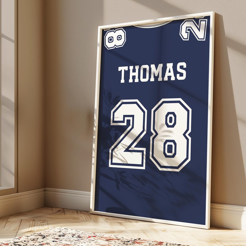 Customized Jersey - Etsy