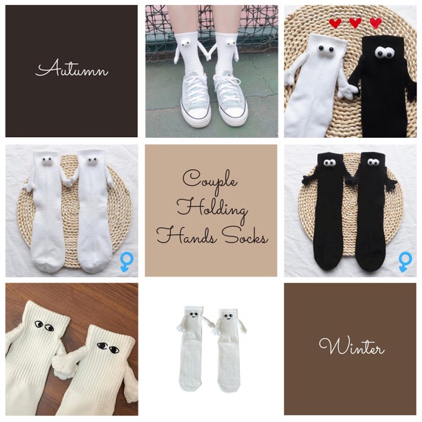 Magnetic Hands Socks - Etsy