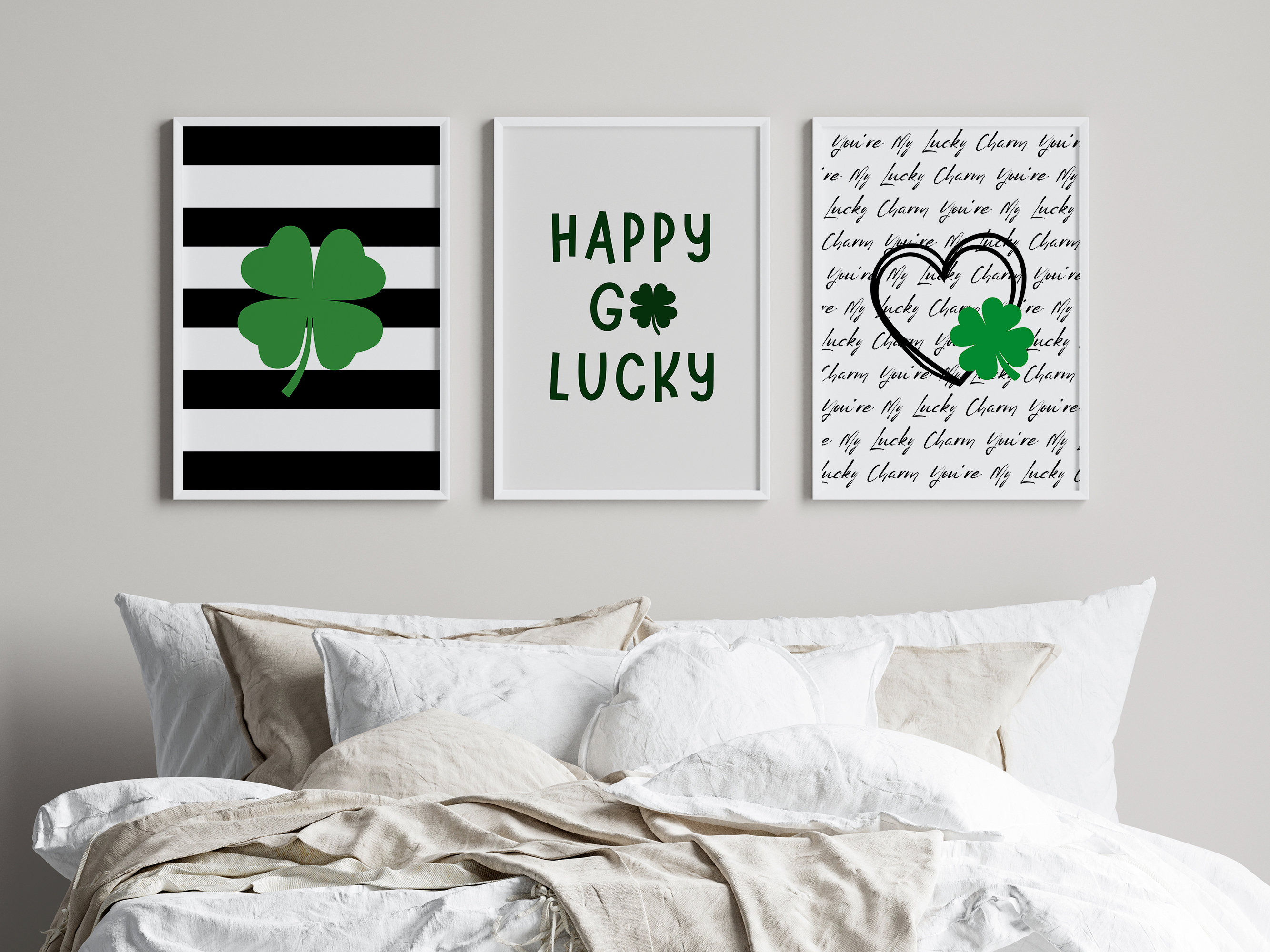 St.patricks Day Decor Set of 6 PRINTABLES St Patrick's Day Printables ...