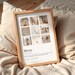 Personalized Special Day Date Poster, Cutom Design Couple Gift Print ...