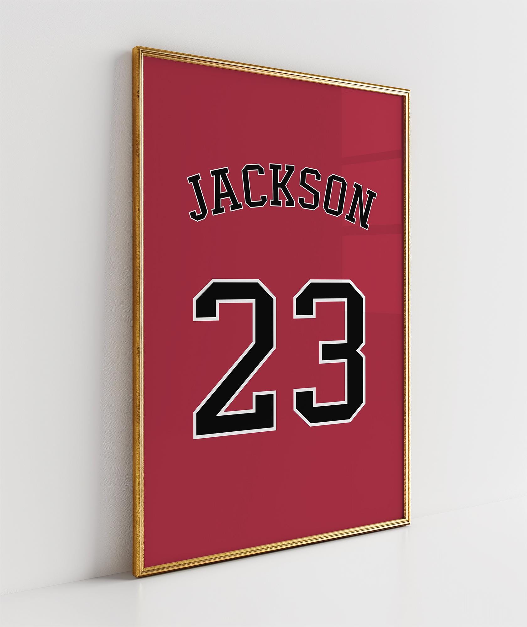 Custom Basketball Jersey Poster: Personalized Sports Art (digital ...