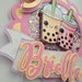 Boba Tea Shaker Cake Topper Boba Cake Topper Boba Party - Etsy