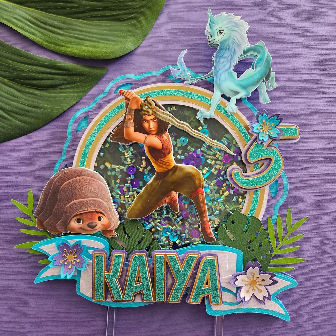 Raya Cake Topper - Etsy