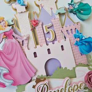 Princess Cake Topper Princess Party - Etsy