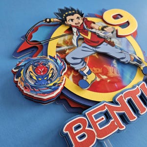 Beyblade Cake Topper Beyblade Party - Etsy