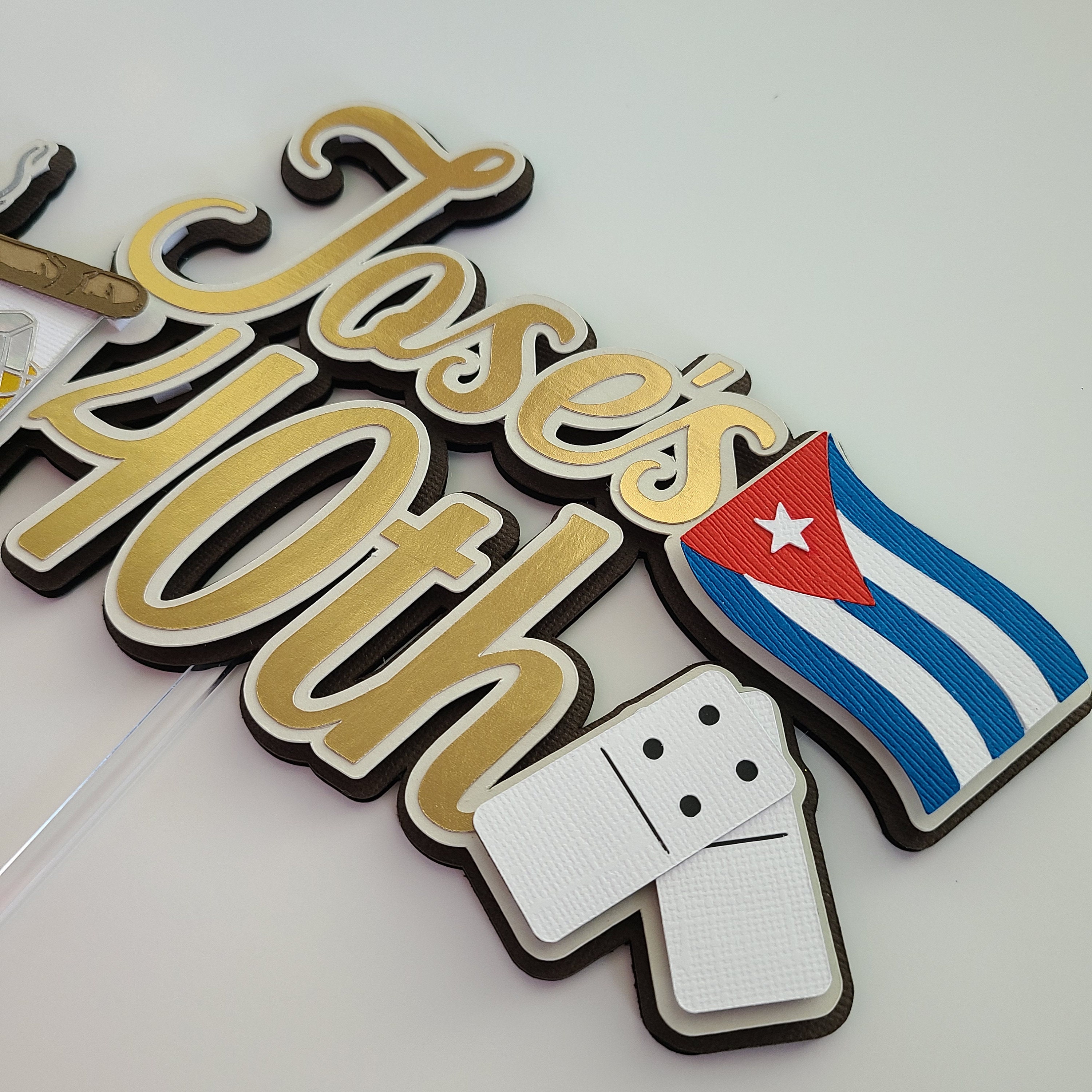 Havana Nights Cake Topper Havana Nights Party Mojito Cake - Etsy