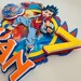 Beyblade Cake Topper Beyblade Party - Etsy
