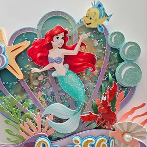 Mermaid Cake Topper - Etsy