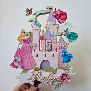 Princess Cake Topper Princess Party - Etsy