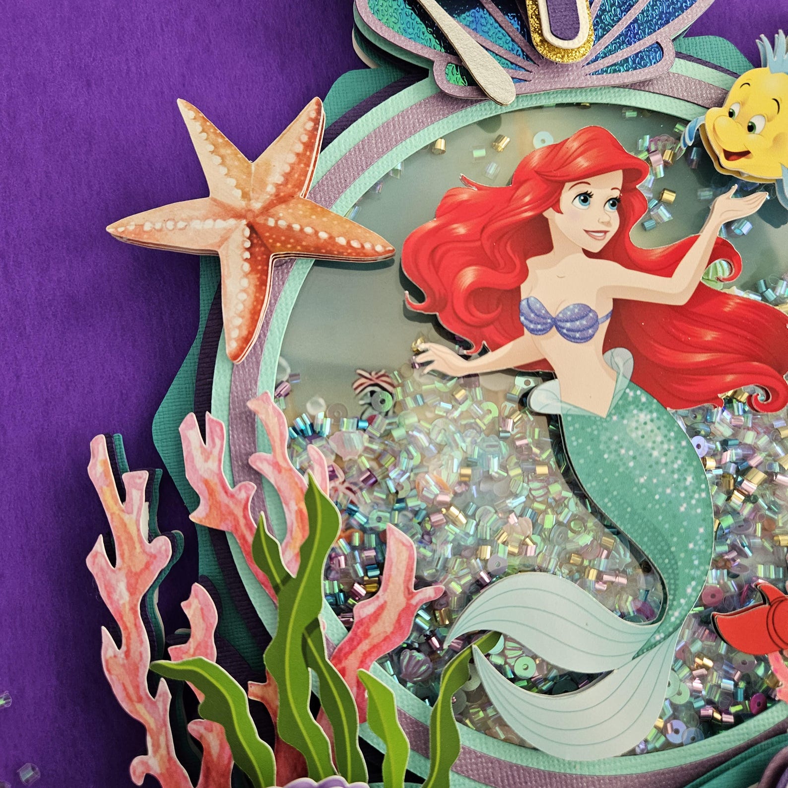 Mermaid Cake Topper - Etsy