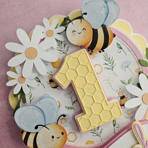 Bee Cake Topper so Sweet to Bee One Cake Topper First Birthday Bee ...