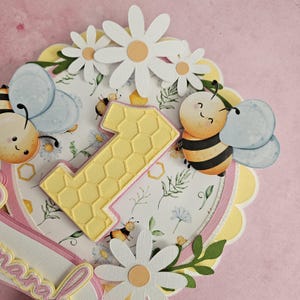 Bee Cake Topper so Sweet to Bee One Cake Topper First Birthday Bee ...