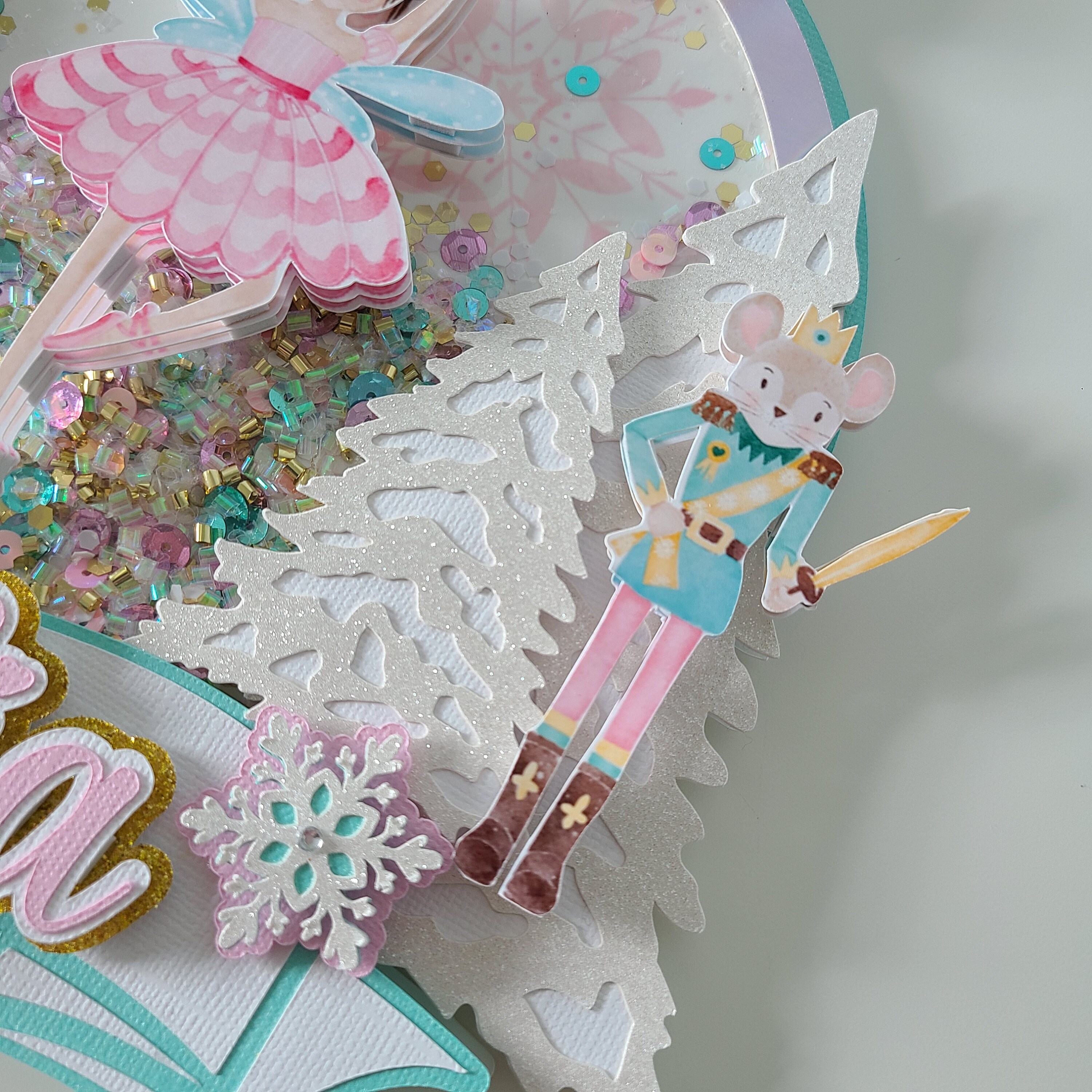 Nutcracker Shaker Cake Topper Sugar Plum Fairy Cake Topper Nutcraker ...