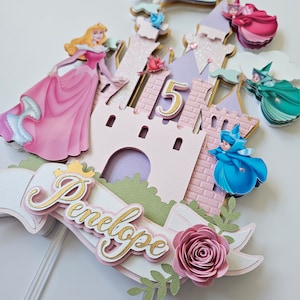 Princess Cake Topper Princess Party - Etsy