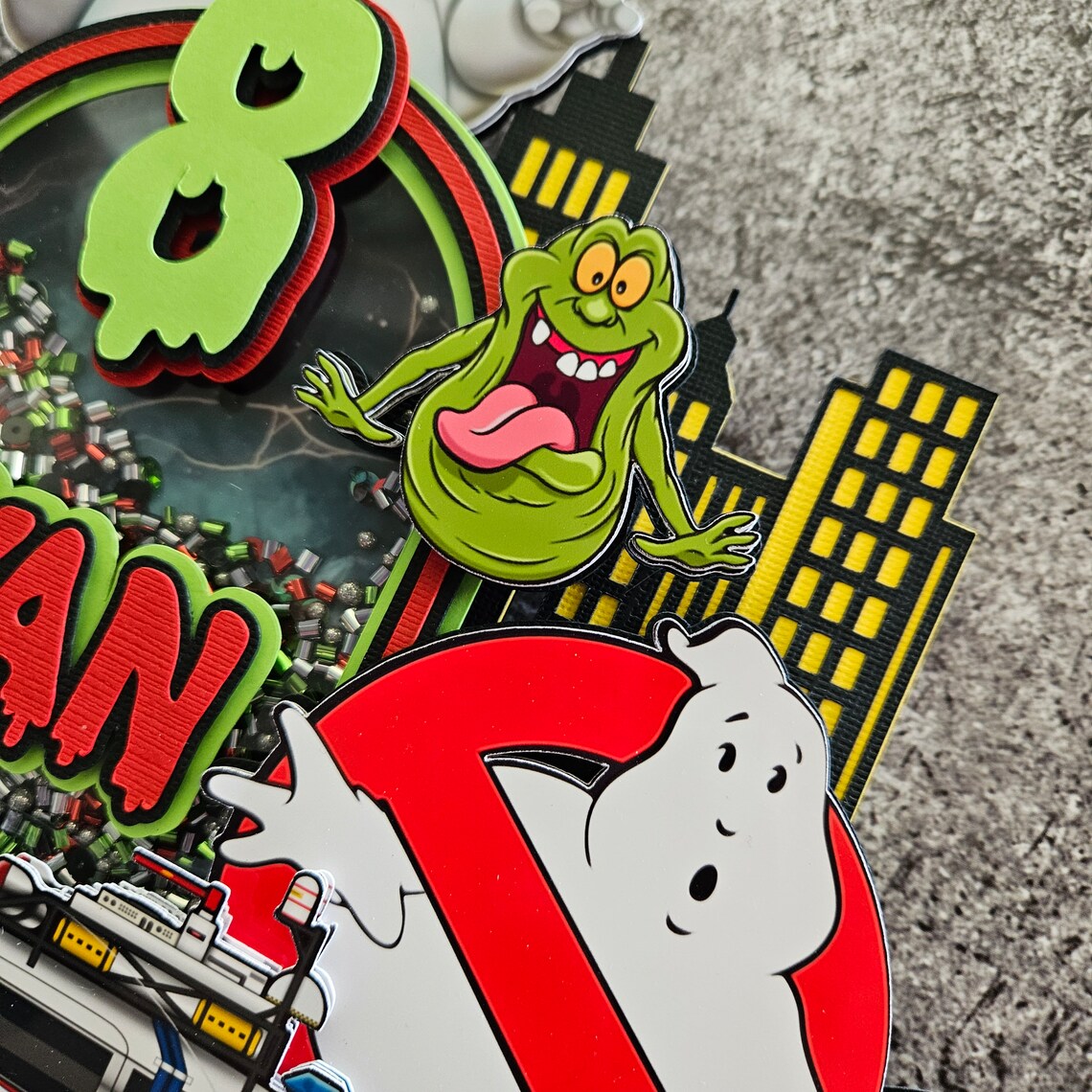 Ghostbusters Cake Topper Ghostbusters Party Decor - Etsy