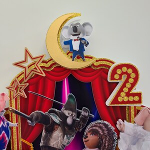 Sing Cake Topper Sing 2 Cake Topper - Etsy