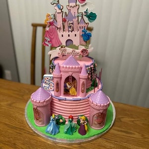 Princess Cake Topper Princess Party - Etsy