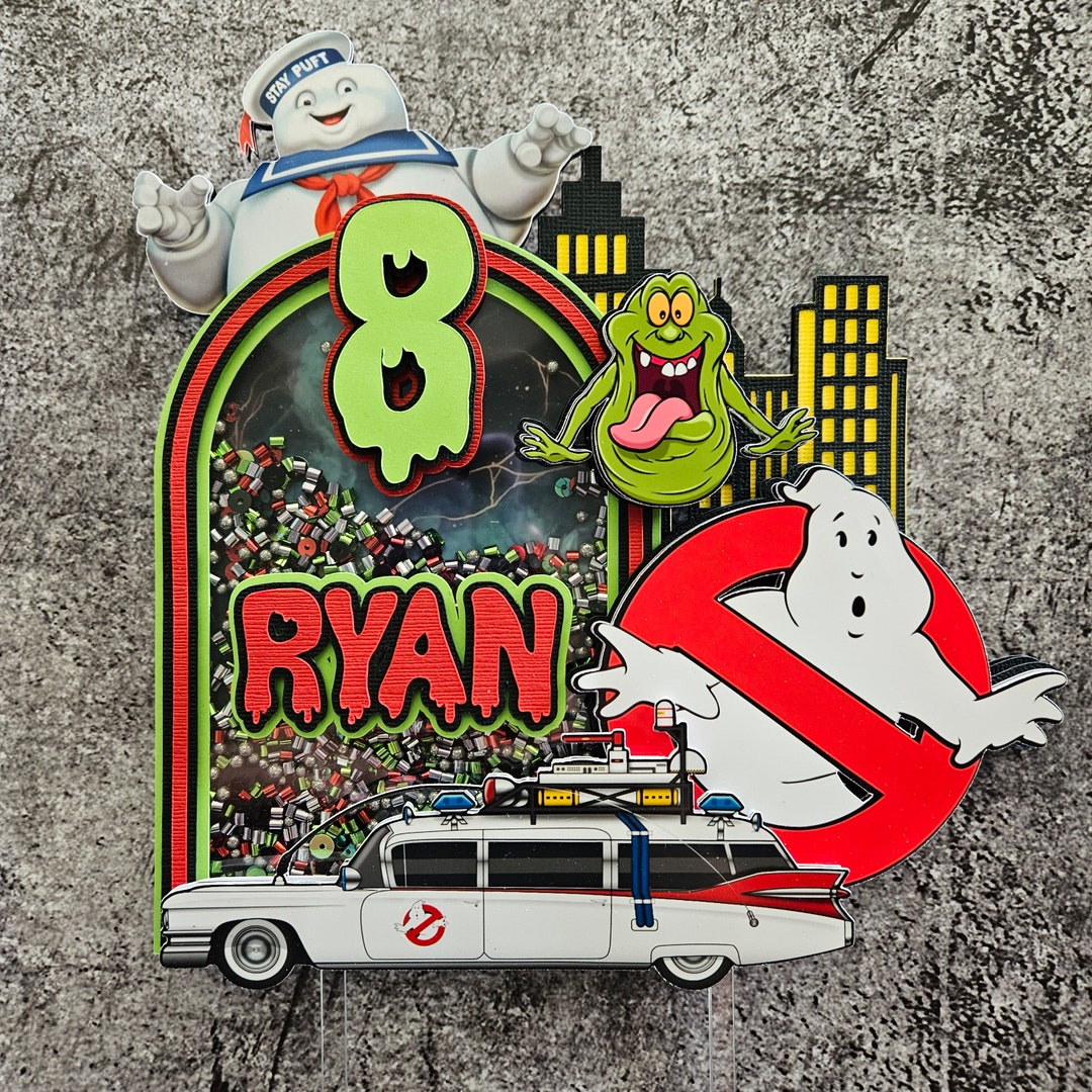 Ghostbusters Cake Topper Ghostbusters Party Decor - Etsy
