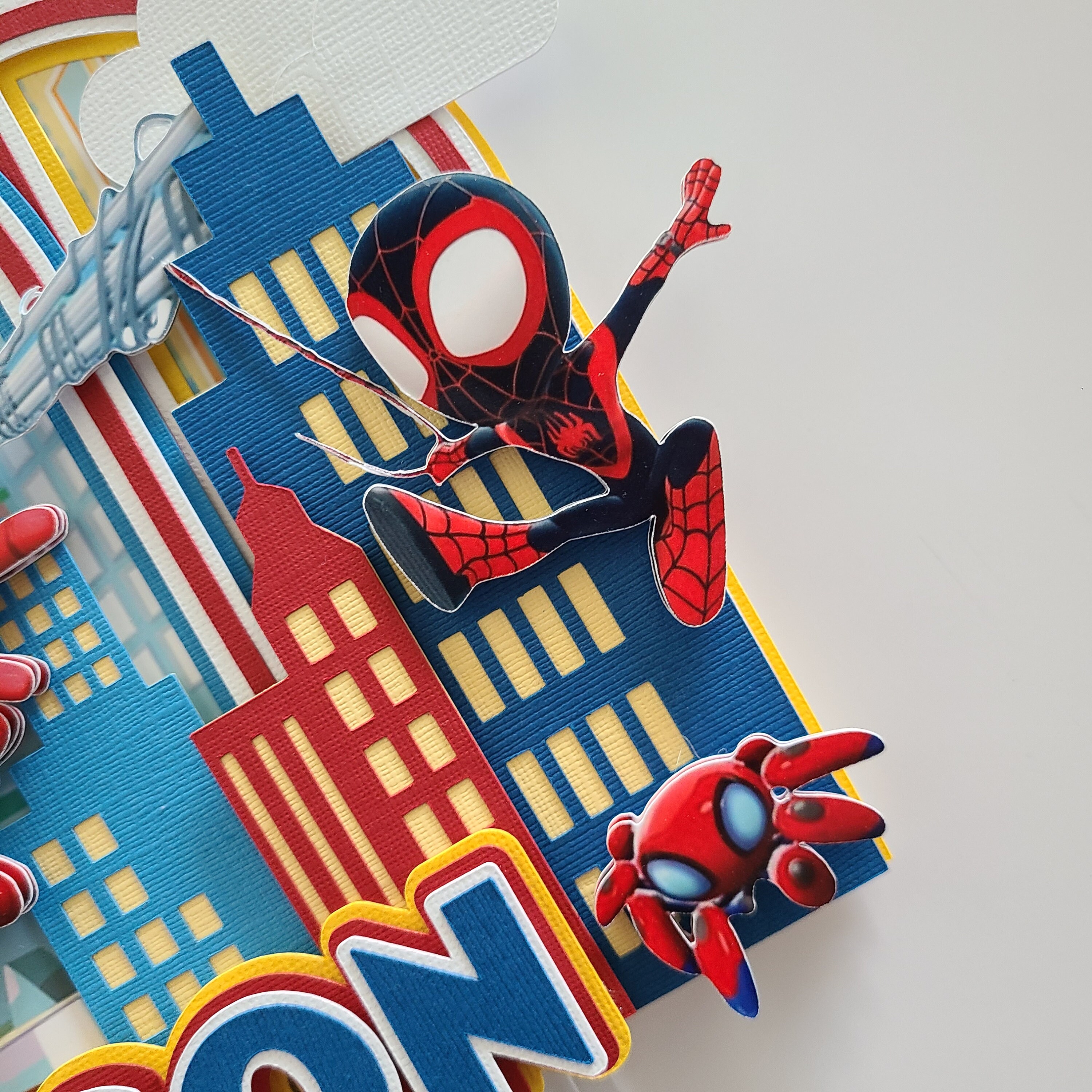 Spidey and Friends Cake Topper Spidey and Friends Party - Etsy