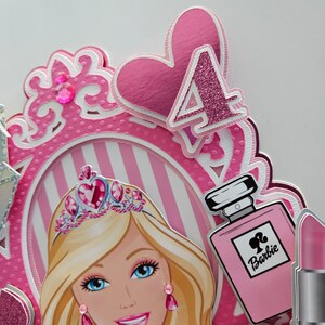 Fashion Doll Cake Topper Pink Doll Cake Topper - Etsy