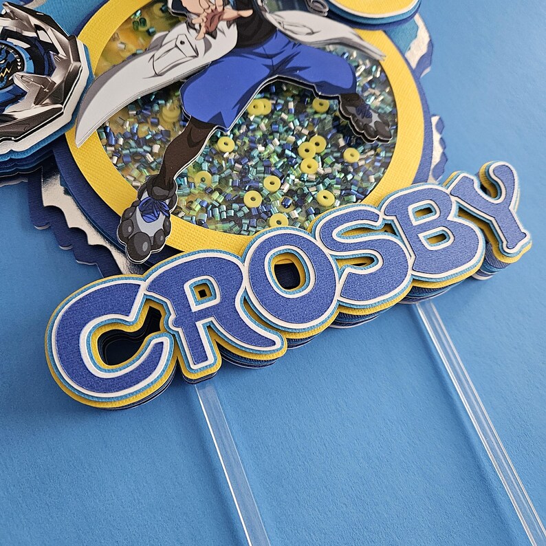 Beyblade Cake Topper Beyblade Party - Etsy