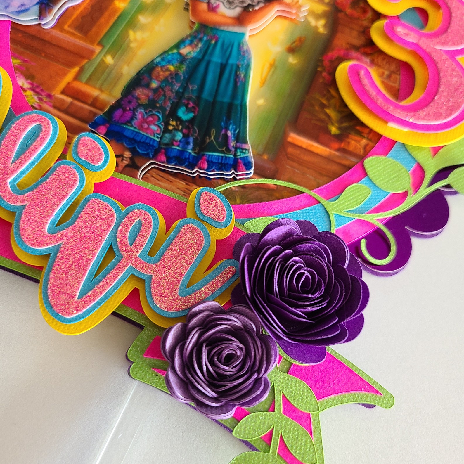 Encanto Cake Topper Encanto Shaker Cake Topper Encanto Party - Etsy