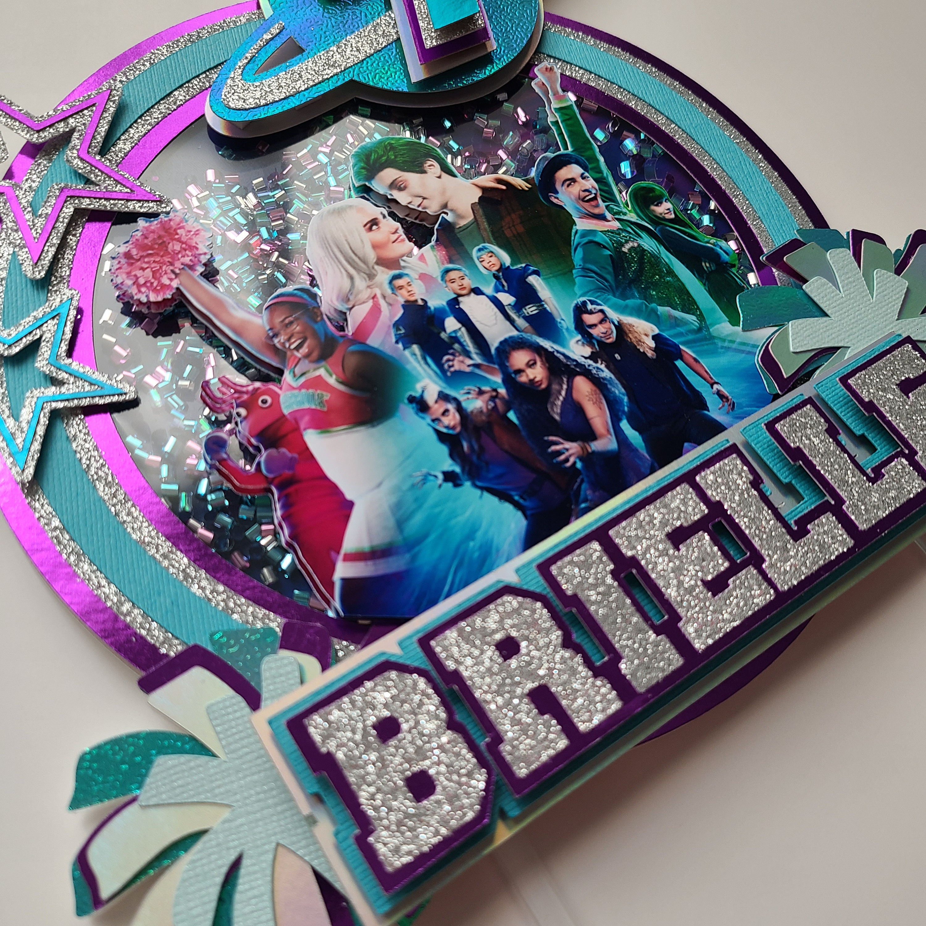 Zombies 3 Cake Topper Zombies 3 Party Zombies 3 Birthday - Etsy