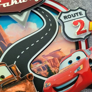 Cars Cake Topper Mcqueen Cake Topper Cars Party - Etsy
