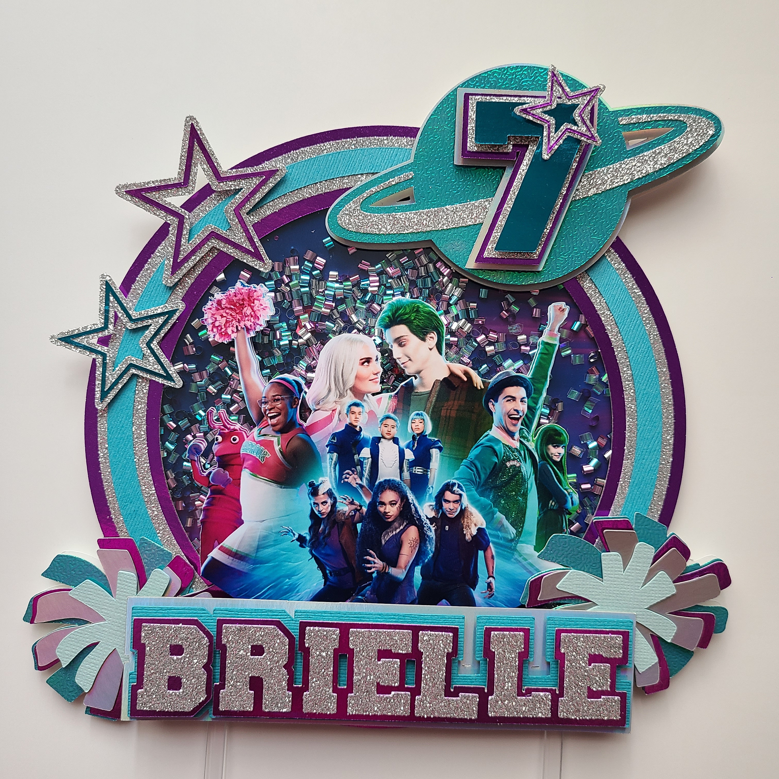 Zombies 3 Cake Topper Zombies 3 Party Zombies 3 Birthday - Etsy