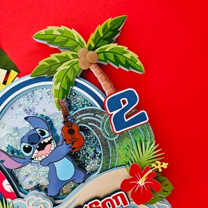 Stitch Cake Topper Lilo & Stitch Cake Topper Lilo and Stitch Party - Etsy