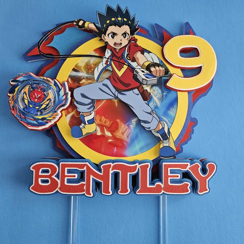 Beyblade Cake - Etsy