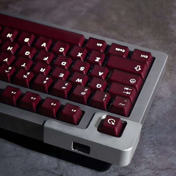 Dark Red Keycaps - Etsy