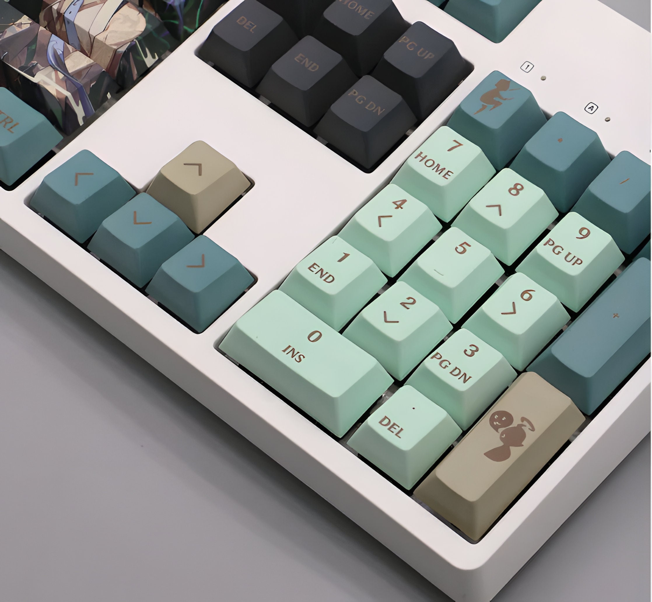 Genshin Keycap Set PBT Genshin Theme Mechanical Keyboard Cap - Etsy ...