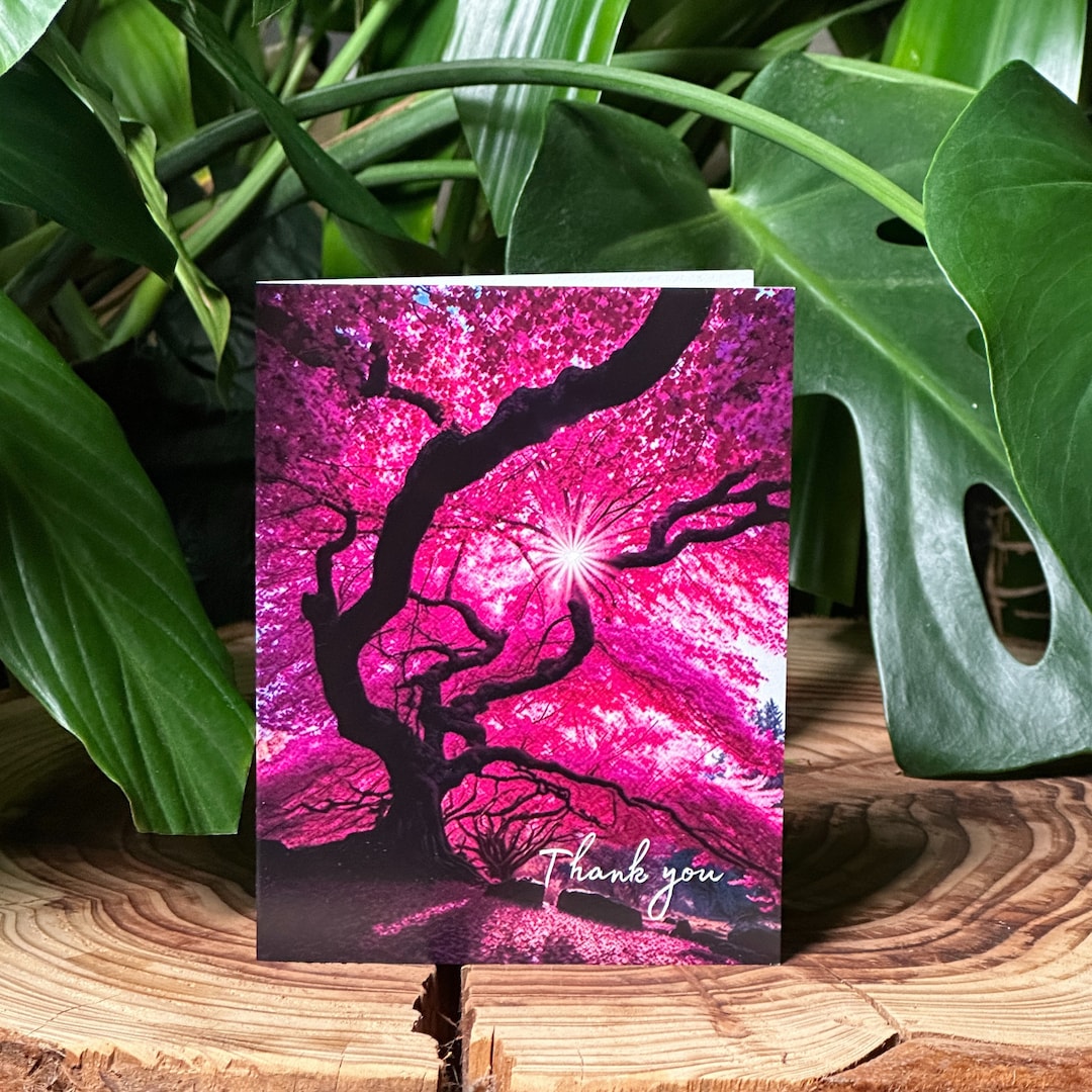 Thank You Card + Video - AR Augmented Reality Card - Tree Thank You ...