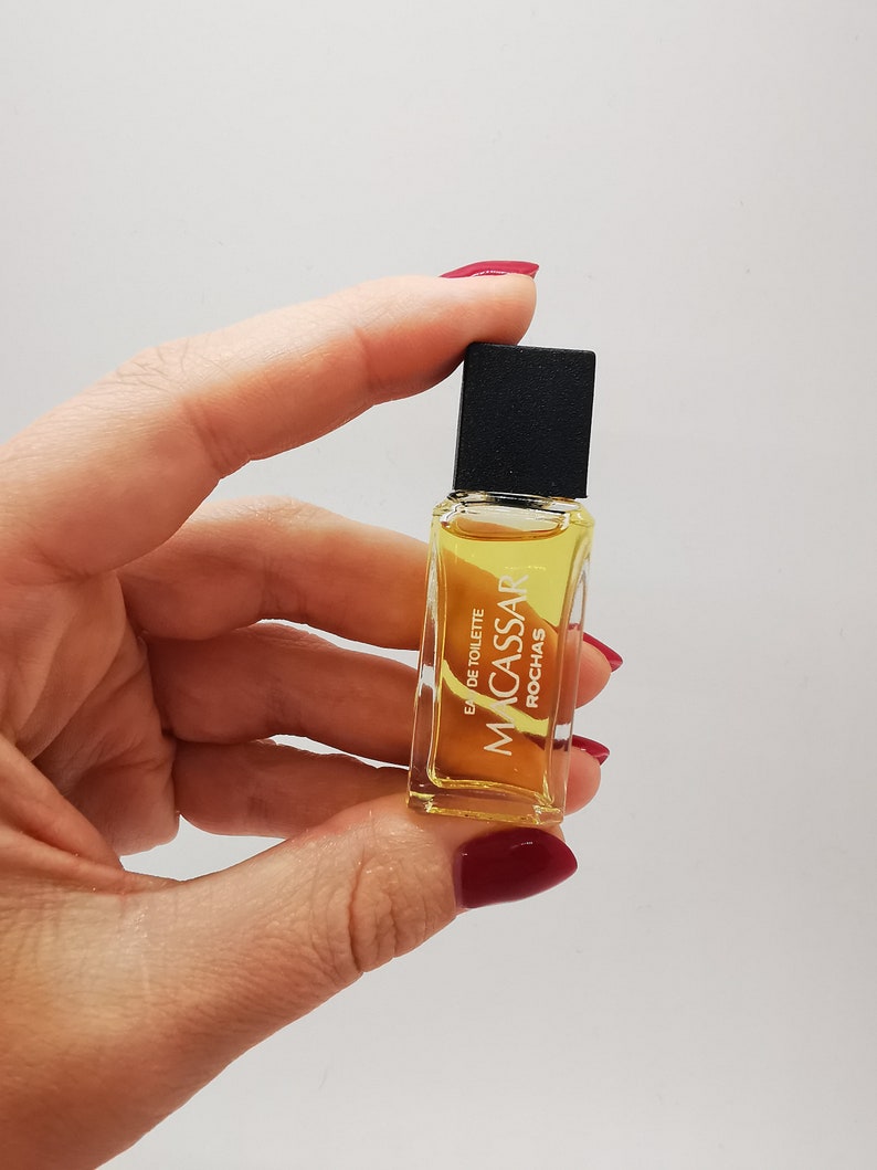 Rochas macassar 1980' MINIATURE Perfume. 5ml / 0.16 Fl.oz. EDT. Splash ...