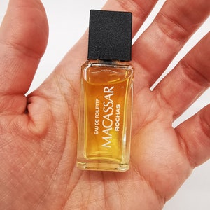 Rochas macassar 1980' MINIATURE Perfume. 5ml / 0.16 Fl.oz. EDT. Splash ...