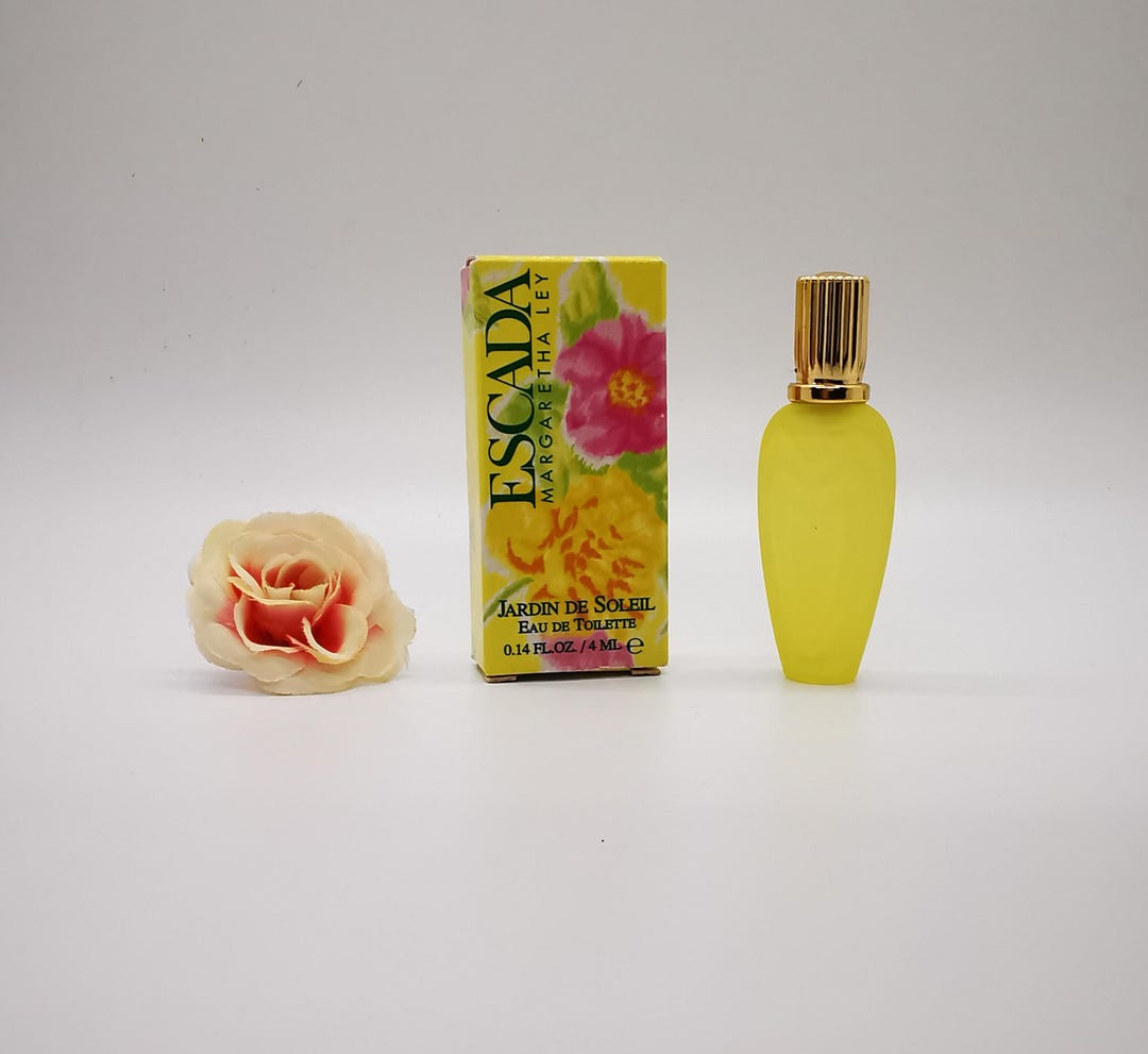 Escada Margaretha Ley "jardin De Soleil" MINIATURE Perfume. 4ml / 0.14 ...