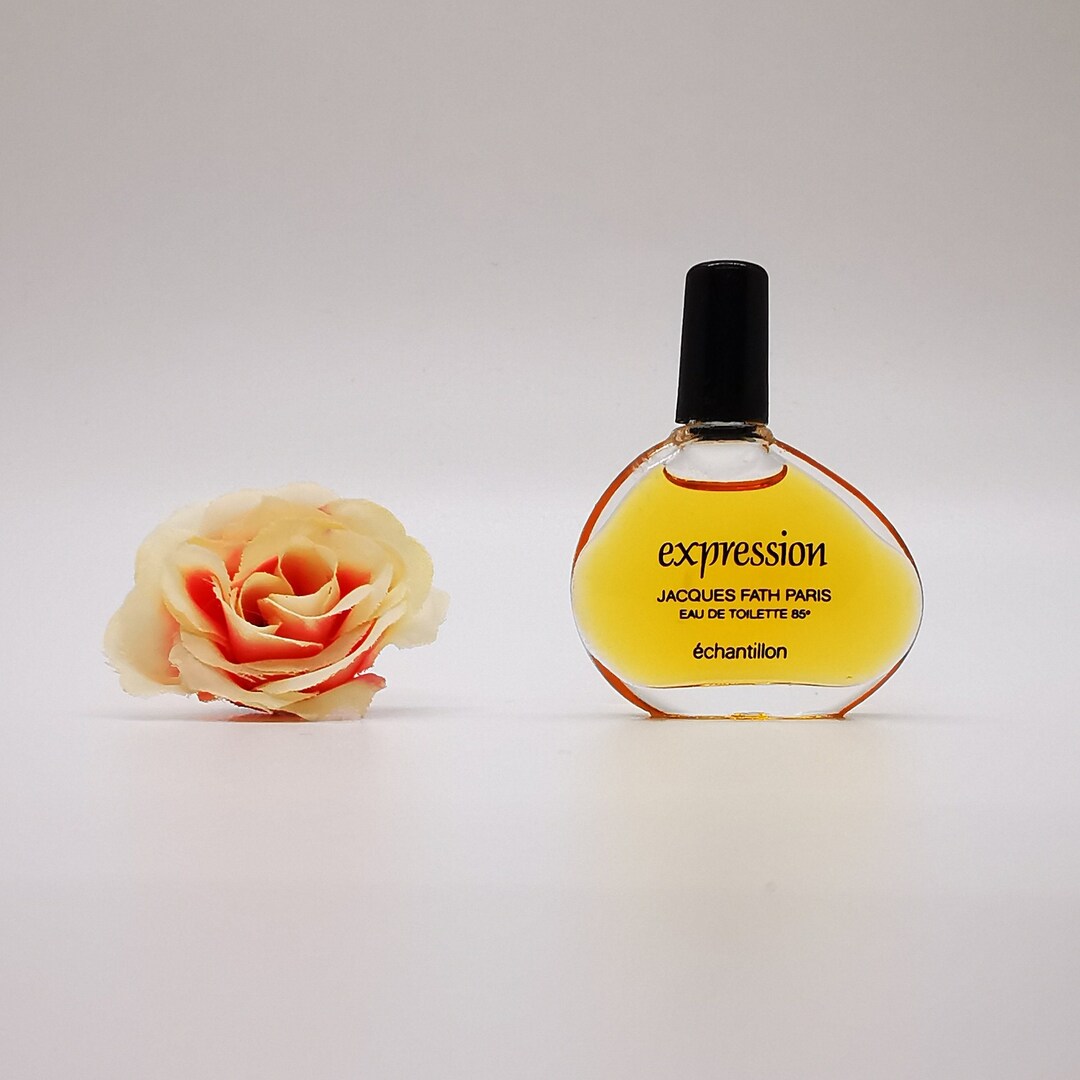 Jacques Fath Expression 1977) MINIATURE Perfume. EDT. 3.5ml / 0.11 Fl ...