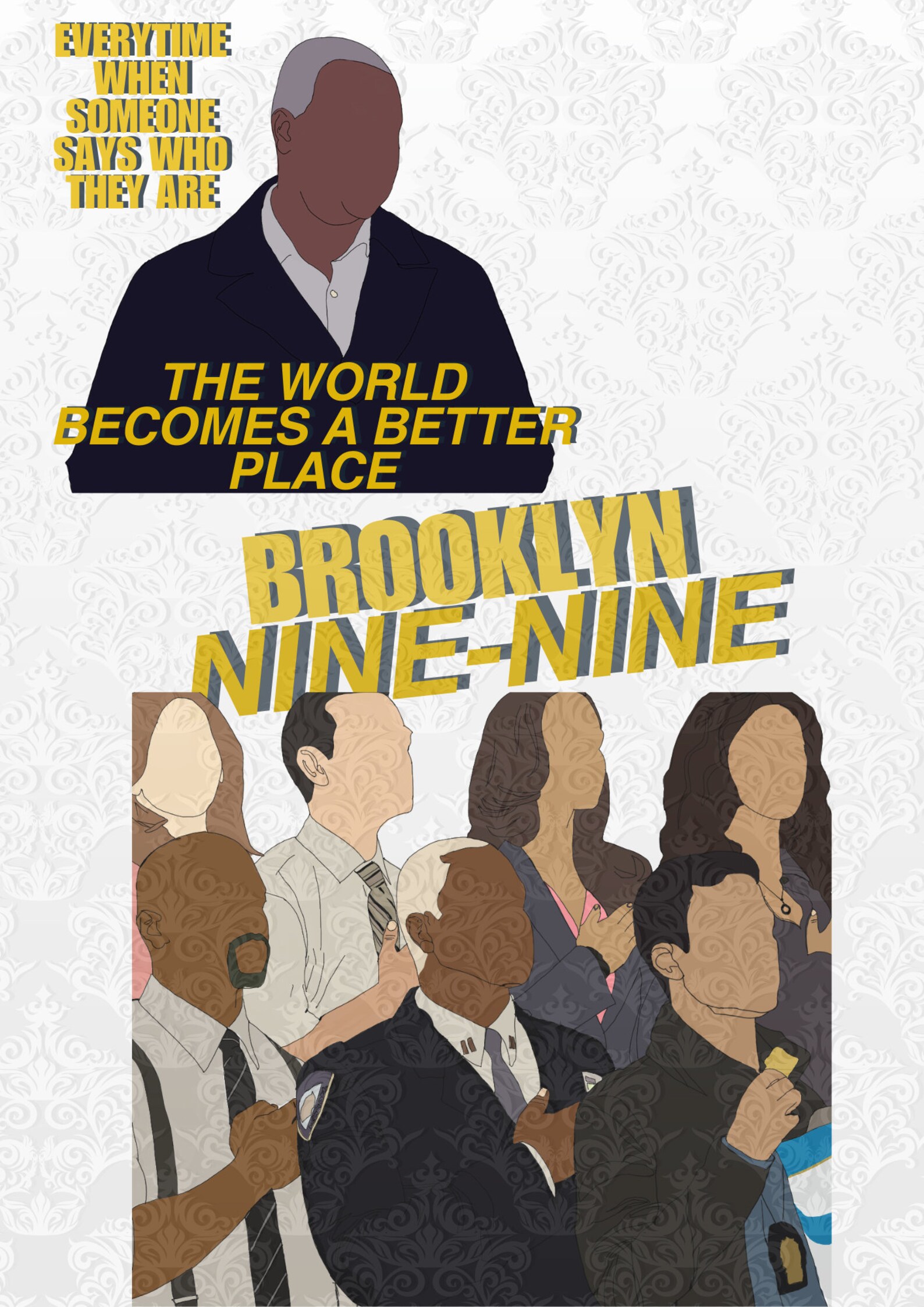 Ultimate Brooklyn Nine Nine Captain Holt Fan Sticker Pack | Waterproof ...
