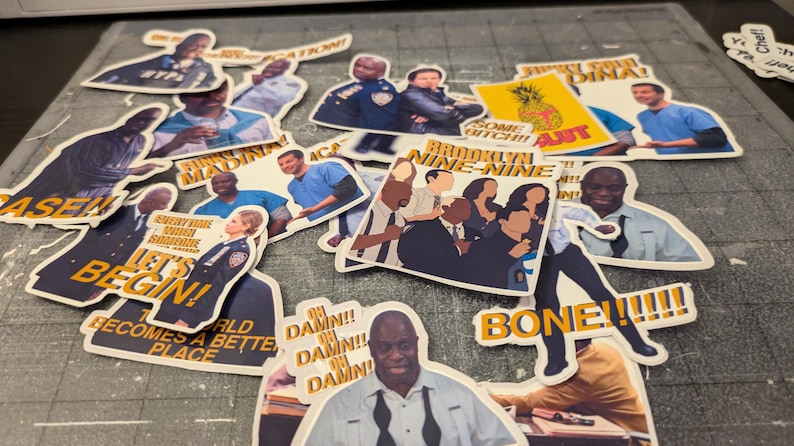 Cp. Holt Stickers Brooklyn Nine Nine | Waterproof Stickers for Everyday ...